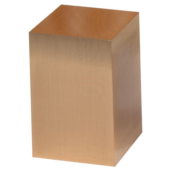 10702 Large Plain Bronze Metal Keepsake Cremation Urn