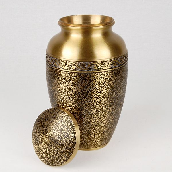 11748 Aristocrat Brass Metal Cremation Urn